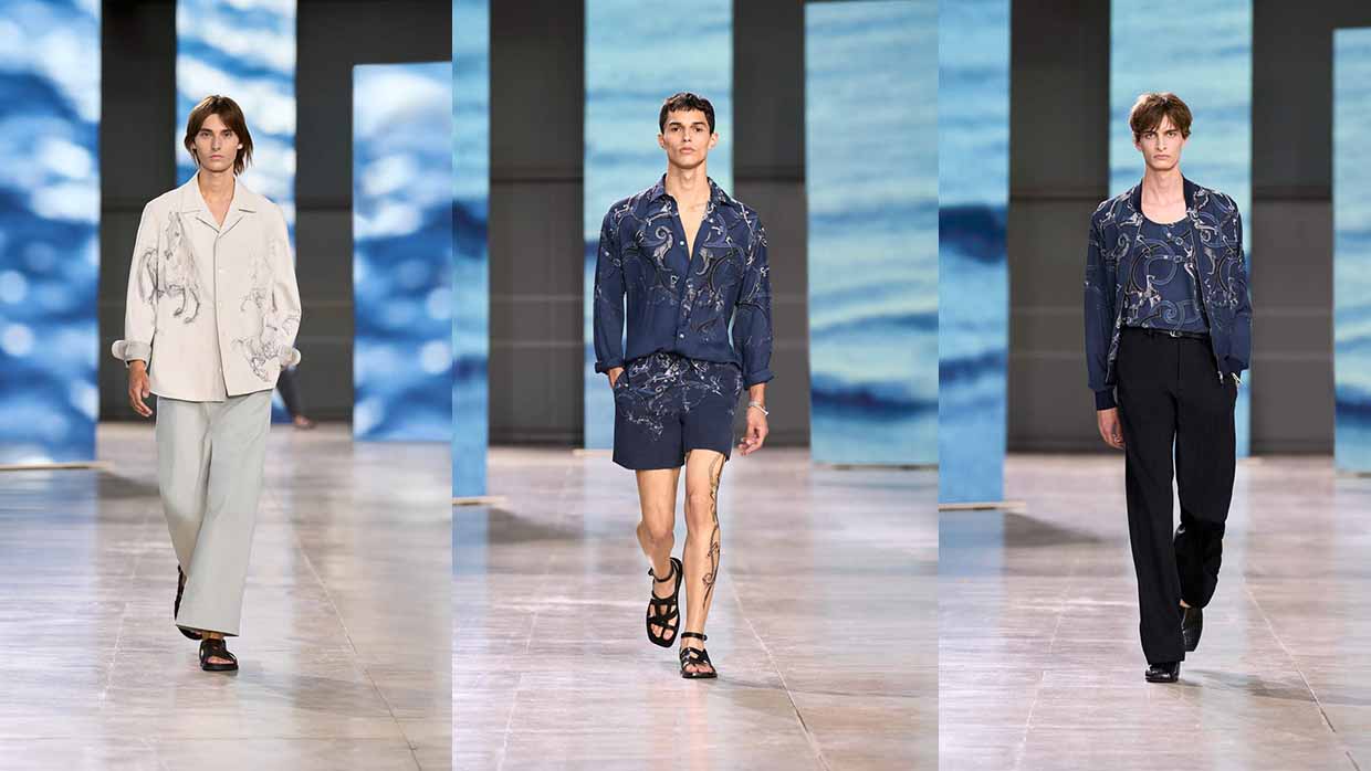Hermès collezione uomo estate 2025. Eleganza e modernità